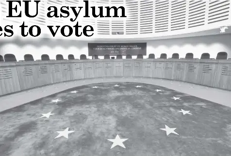 Landmark EU asylum reform goes to vote - PressReader