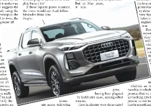 Audi works on high-end pick-up - PressReader