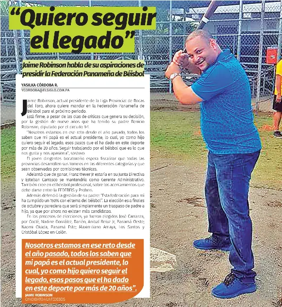 “Quiero seguir el legado” - PressReader