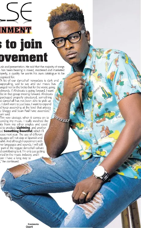 Ozarii looks to join Afrobeats movement - PressReader