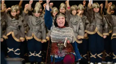 Scottish Opera prepare to bring Viking tale to Holmston Primary ...