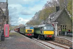 Success for Ecclesbour­ne Valley and Peak Rail joint ‘Twin Peaks ...