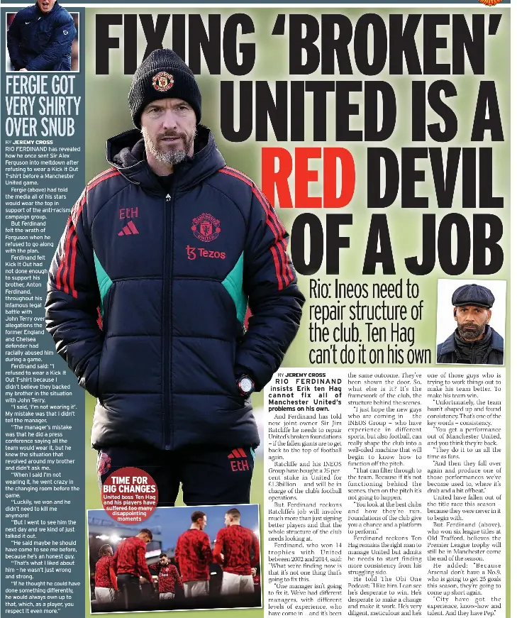 FIXING ‘BROKEN’ UNITED IS A RED DEVIL OF A JOB - PressReader