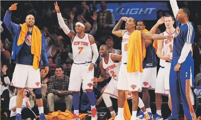 IMPRESIONA­NTE la arrancada de los Knicks - PressReader
