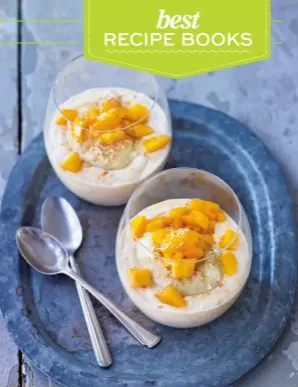 Mango and cardamom posset with toasted coconut and lime curd - PressReader