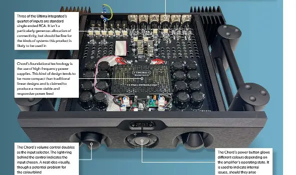 IN DETAIL… Chord Ultima Integrated - PressReader