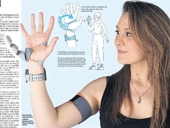 How robotic third thumb could give you a hand - PressReader
