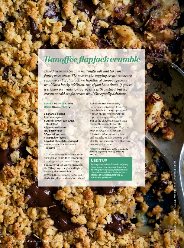 Bano ee flapjack crumble - PressReader