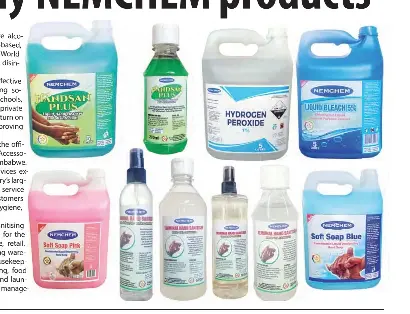 Support local, buy NEMCHEM products - PressReader