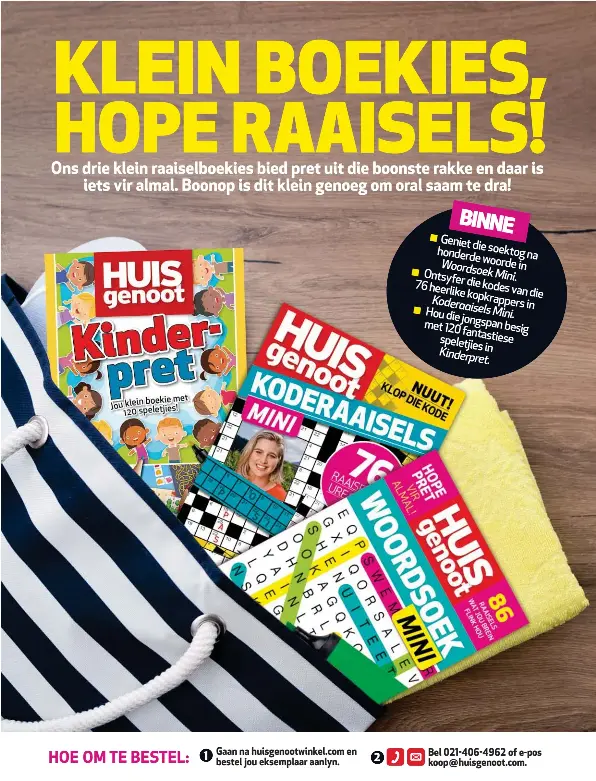 KLEIN BOEKIES, HOPE RAAISELS! - PressReader