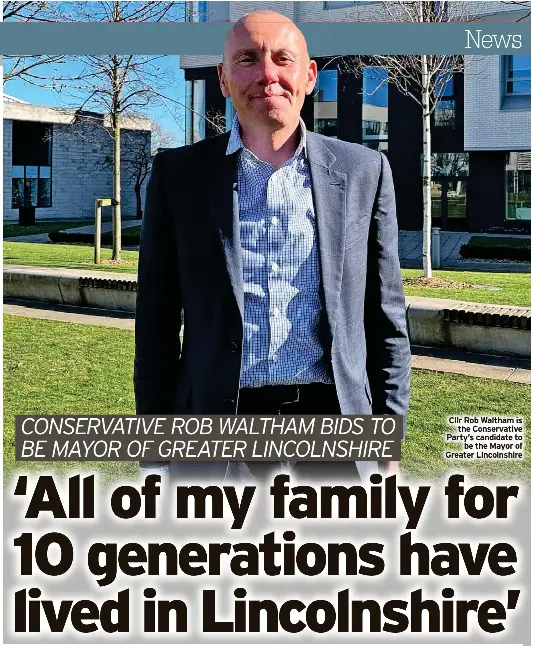 ‘All of my family for 10 generation­s have lived in Lincolnshi­re ...