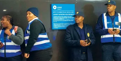 Prasa in R2.2bn battle with security firm that did a ‘commendabl­e job ...