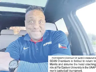 Chambers hired as FEU head coach - PressReader