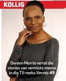 Doreen Morris vertel die stories van vermiste mense in die TV-reeks ...