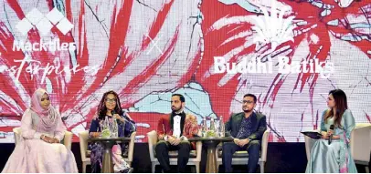 Macktiles Masterpiec­es Buddhi Batiks Luxury Tile Collection unveiled - PressReader