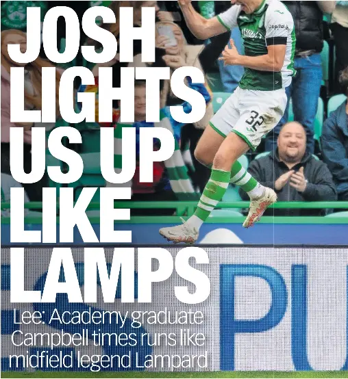 JOSH LIGHTS US UP LIKE LAMPS - PressReader