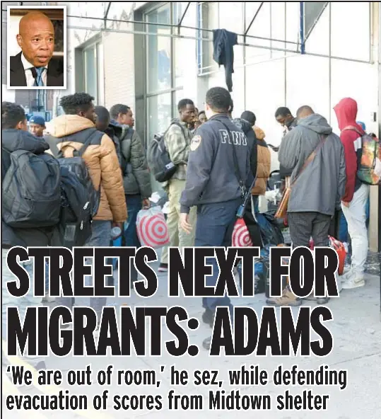 STREETS NEXT FOR MIGRANTS: ADAMS - PressReader