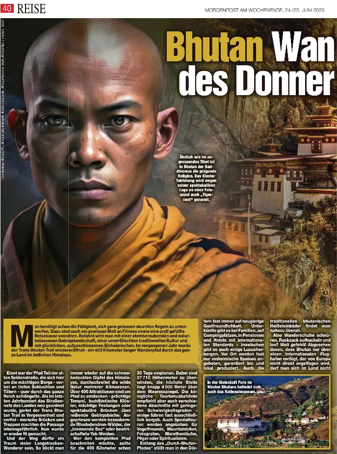 Bhutan Wan des Donner Dern im Reich drachens - PressReader