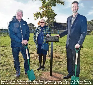 ‘This oak tree is dedicated to the people of the NHS’ - PressReader