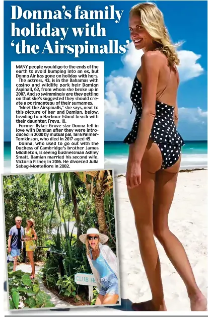 Donna’s family holiday with ‘the Airspinall­s’ - PressReader