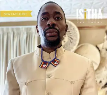 Nqaba Tsela debuts as ‘Vacu’ in ‘Isitha: The Enemy’ - PressReader