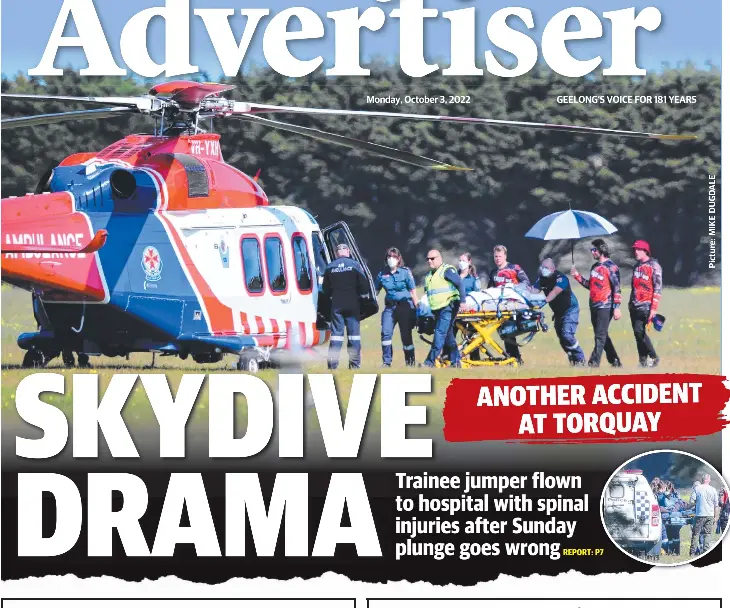 SKYDIVE DRAMA - PressReader