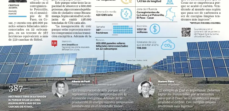 Enel inauguró el parque solar más grande del país - PressReader