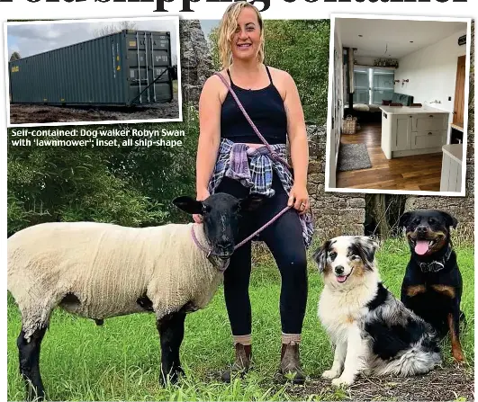 Cost of living crisis? I sold off all my possession­s to live the good life in an old shipping ...