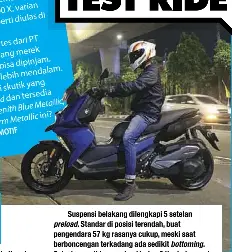 RIDING POSITION & HANDLING - PressReader