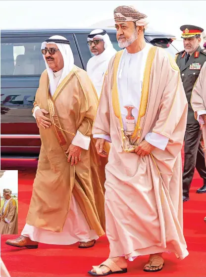 HIS MAJESTY, KUWAIT EMIR OPEN DUQM REFINERY - PressReader