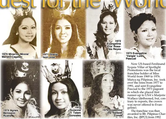 Never-ending quest for the ‘World’ - PressReader