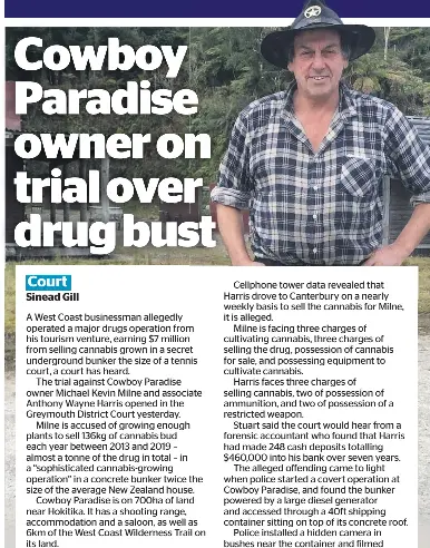 Cowboy Paradise owner on trial over drug bust - PressReader