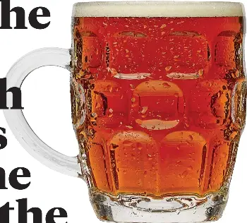 Why the great British pint is the one thing the moderniser­s still ...