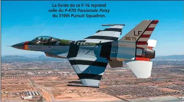 Livrée spéciale pour les 80 ans du 310th FS et de l’AETC - PressReader