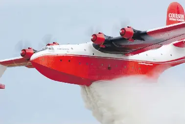 Martin Mars water bomber arriving sooner than expected - PressReader