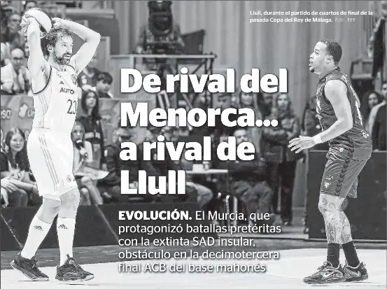 De rival del Menorca... a rival de Llull - PressReader