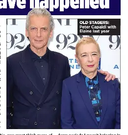 Capaldi: If it wasn’t for my hard-working wife my acting career wouldn ...