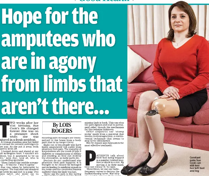 Hope for the amputees who are in agony from limbs that aren’t there ...