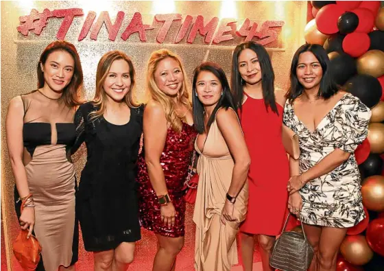 Tina Tinio celebrates 45 in style - PressReader
