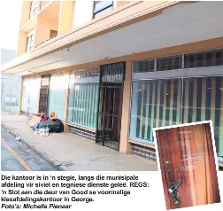 Good-kantore sluit vir goed in George - PressReader