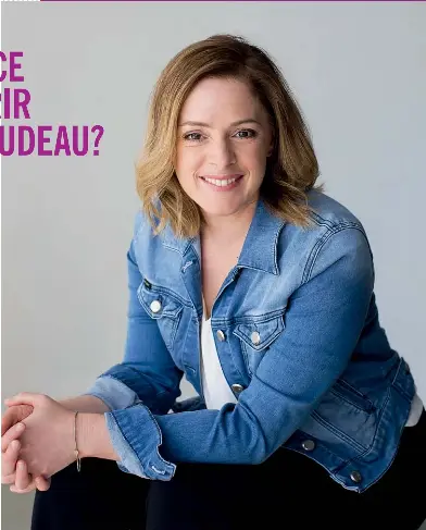 MAIS QU’EST-CE QUI FAIT COURIR CATHERINE TRUDEAU? - PressReader
