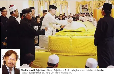 Perak prince dies at 54 - PressReader