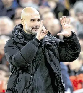 Guardiola’s six-finger salute shows he’s starting to go full Mourinho ...