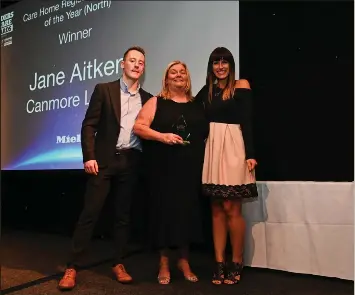 Jane registers a win as care home staff scoop award - PressReader