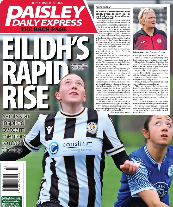 EILIDH’S RAPID RISE - PressReader