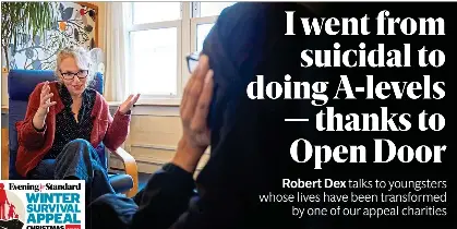 I went from suicidal to doing A-levels — thanks to Open Door - PressReader