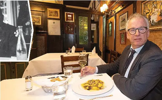 My deeply eerie lunch at table No 8, where Hitler liked to eat spinach ...