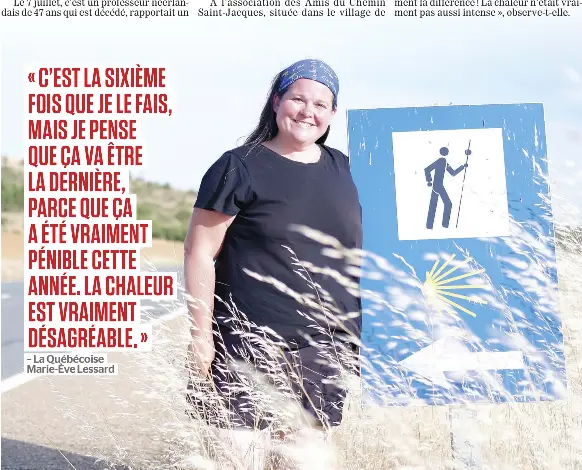 Morts et chaleur étouffante sur le chemin de Compostell­e - PressReader