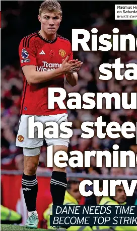 Rising star Rasmus has steep learning curve - PressReader