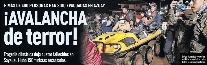 ¡AVALANCHA de terror! - PressReader